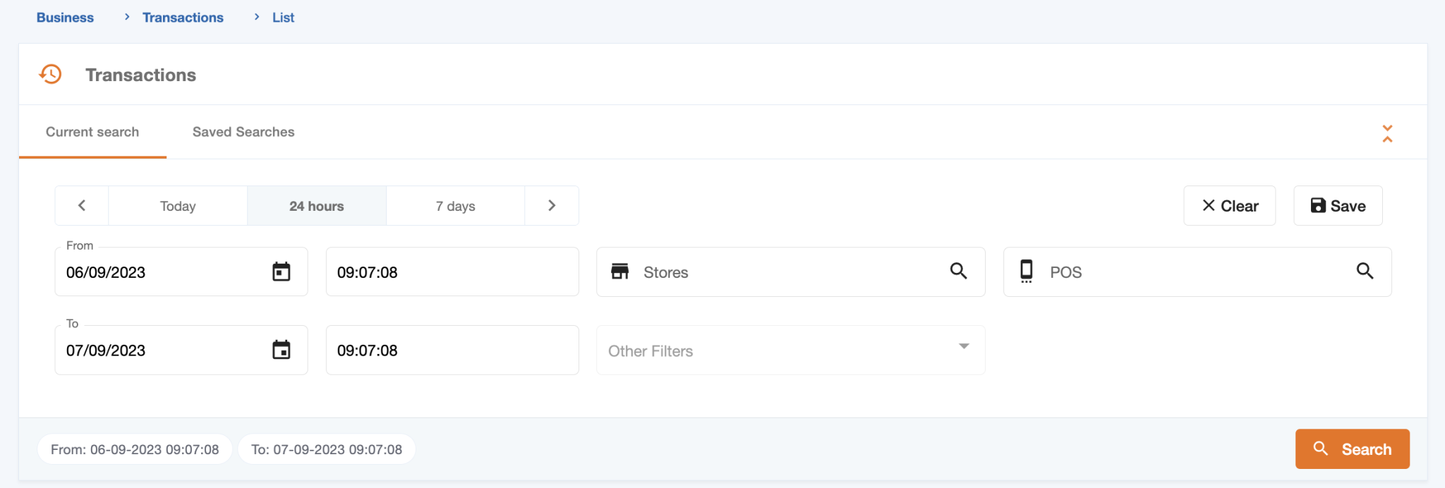 Transactions – Documentation