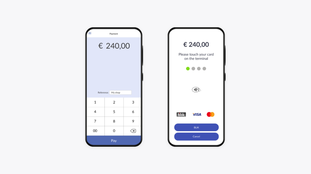 In-person payments – Documentation